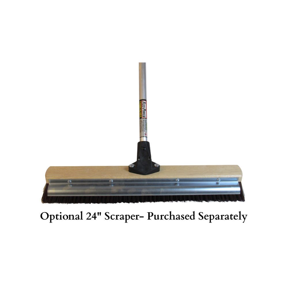 24" Coarse Push Broom | FlexSweep