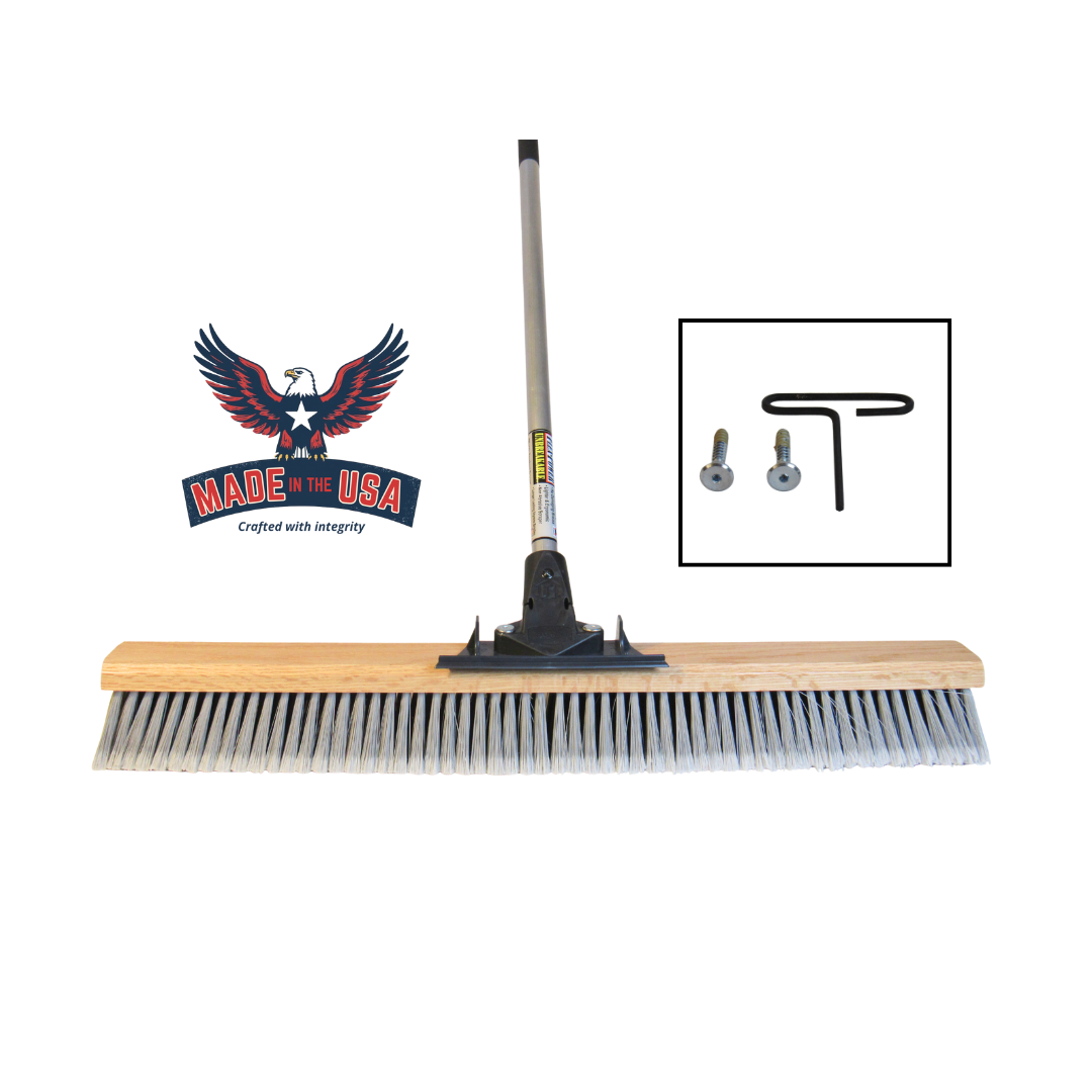 30″ Medium Push Broom | FlexSweep